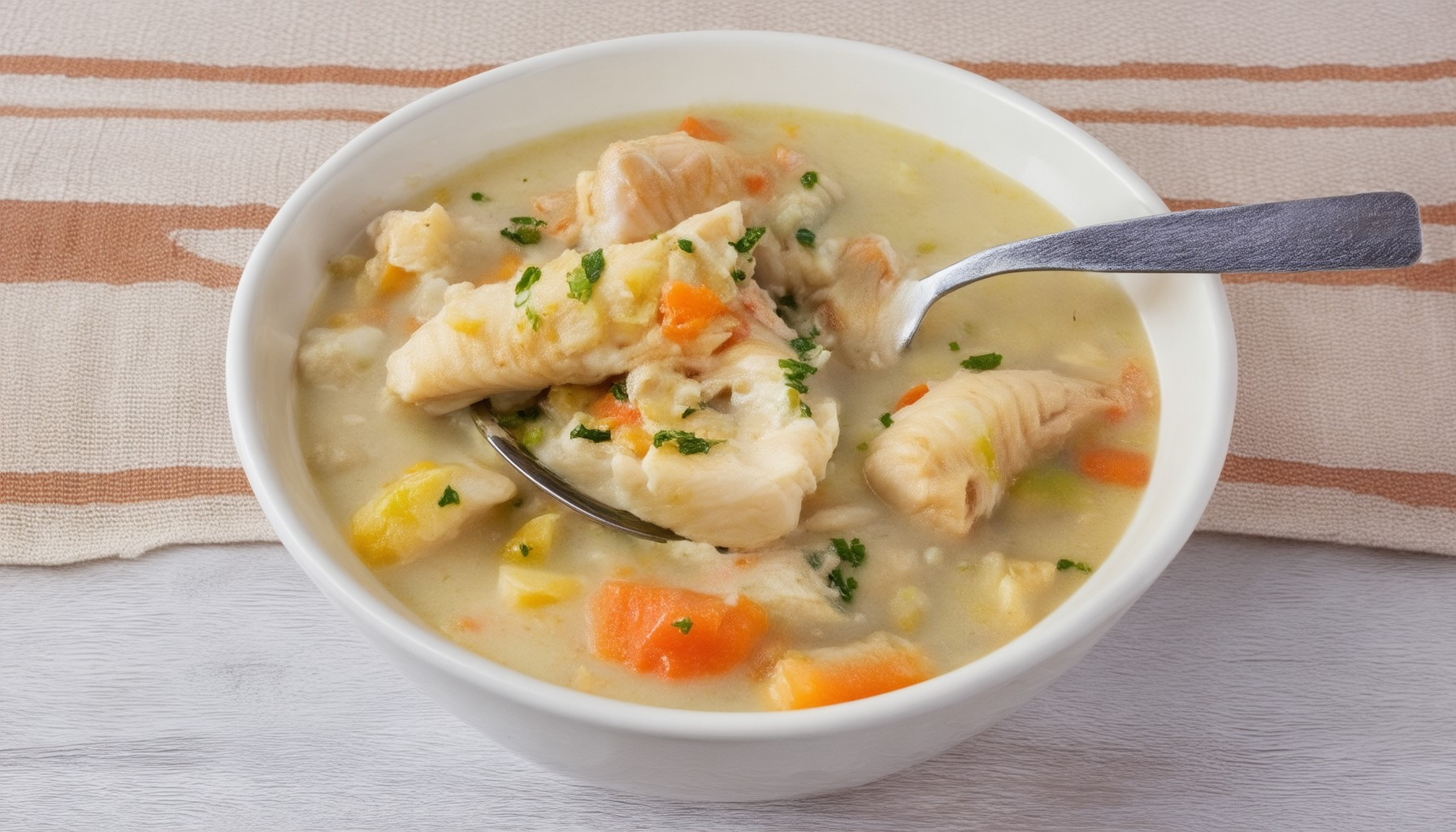 The Secret to Creamy Fish Chowder: A Traditional Recipe with Perfect ...