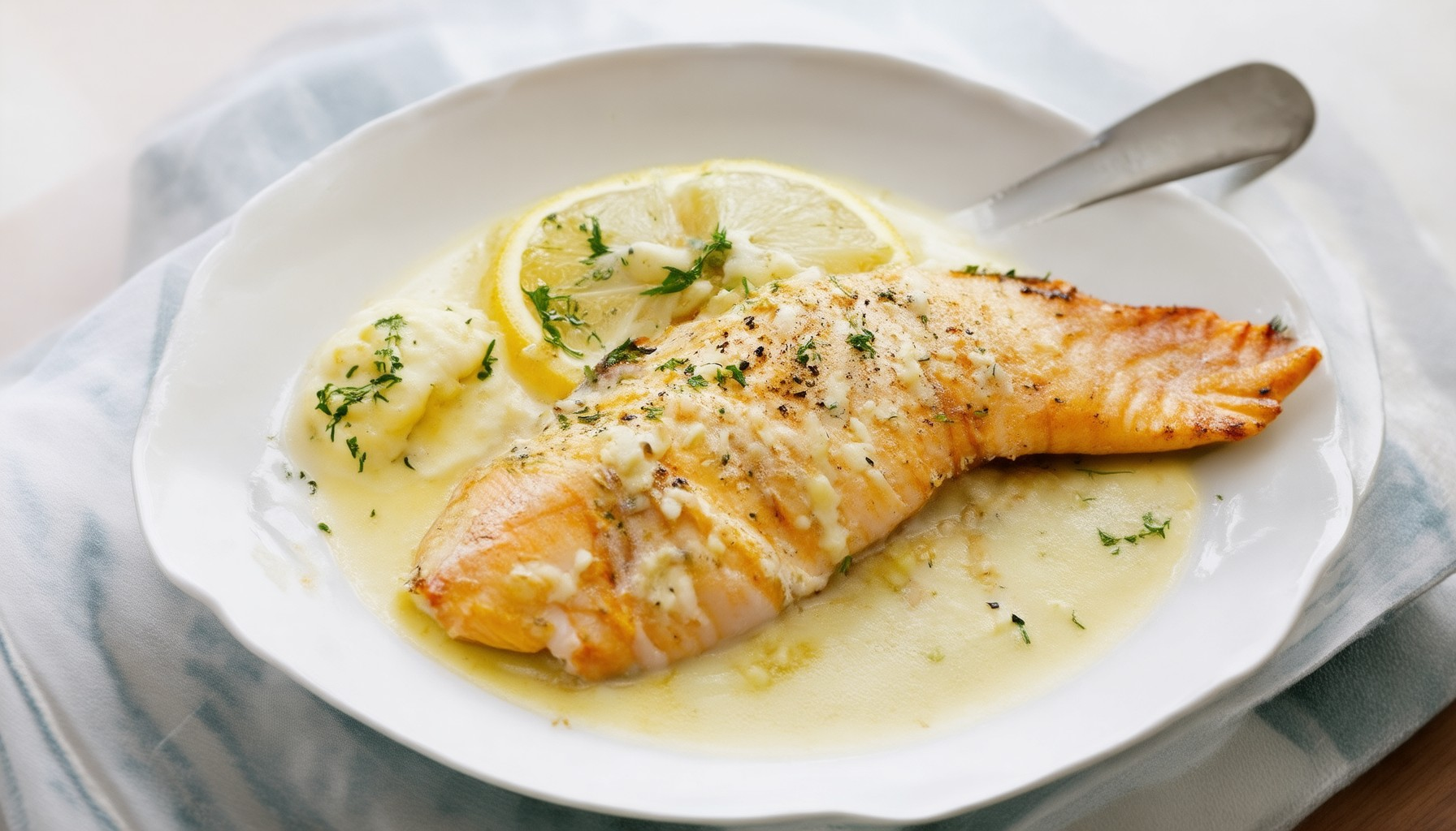 Delightful Creamy Garlic Fish: Crafting the Ultimate Lemon & Butter ...